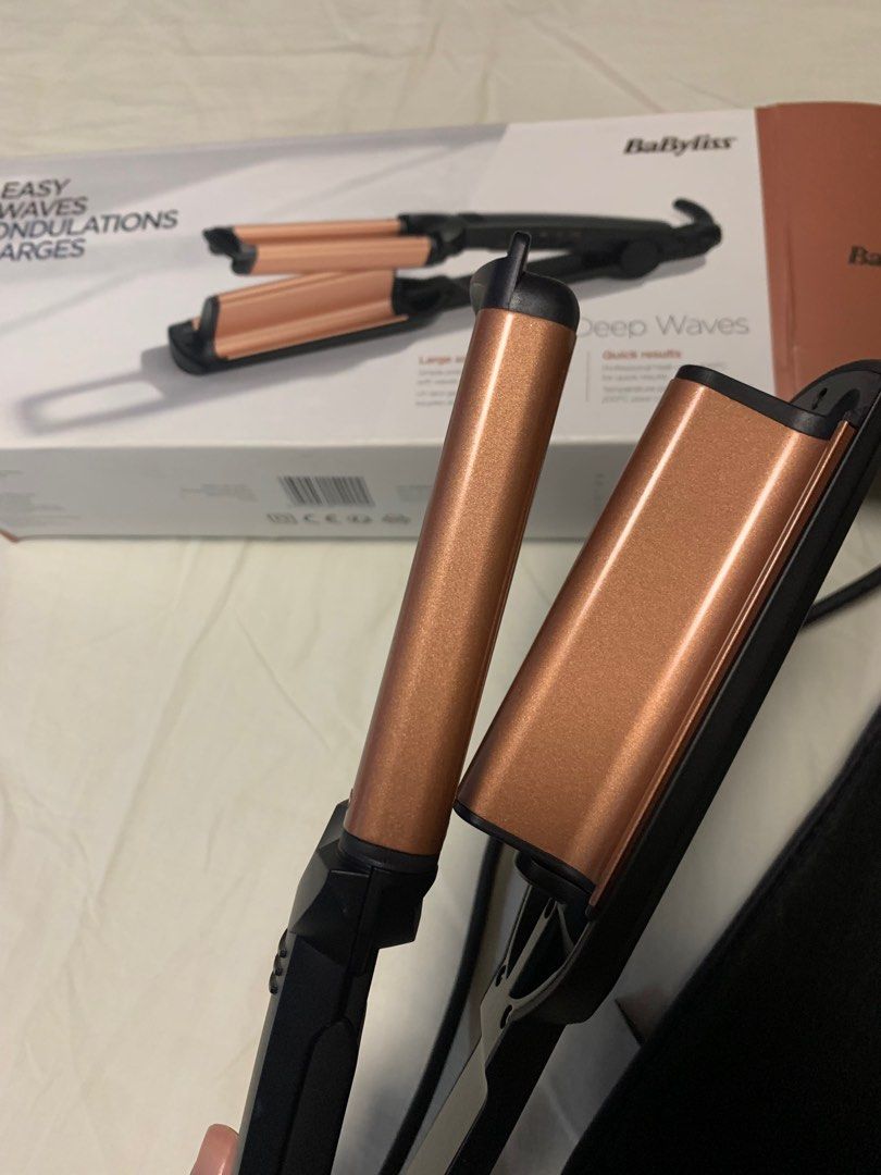 Babyliss Deep Waves Hair Styler (Used Once), Beauty & Personal Care ...