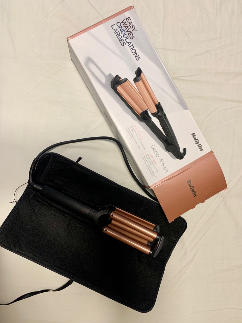 Babyliss Deep Waves Hair Styler (Used Once), Beauty & Personal Care ...