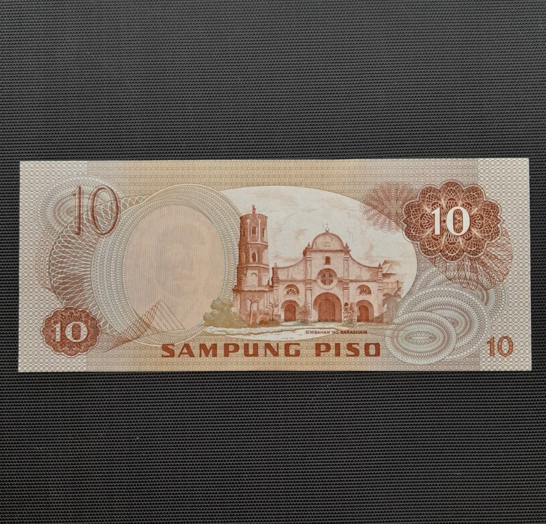BANKNOTE: TEN 10-PISO BANKNOTE (UNCIRCULATED/CRISP -UNC) "Ang Bagong ...