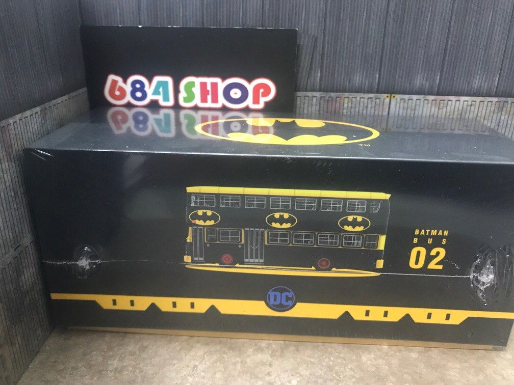 Batman Bus 02 scale 1:110, 興趣及遊戲, 玩具 & 遊戲類 - Carousell