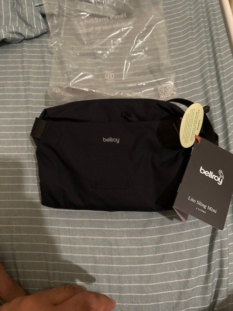 Bellroy lite mini sling 4L, Men's Fashion, Bags, Sling Bags on Carousell
