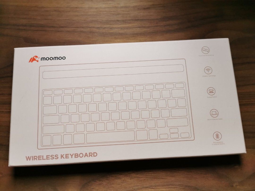 BNIB moomoo Wireless Keyboard, Computers & Tech, Parts & Accessories, Computer Keyboard on Carousell