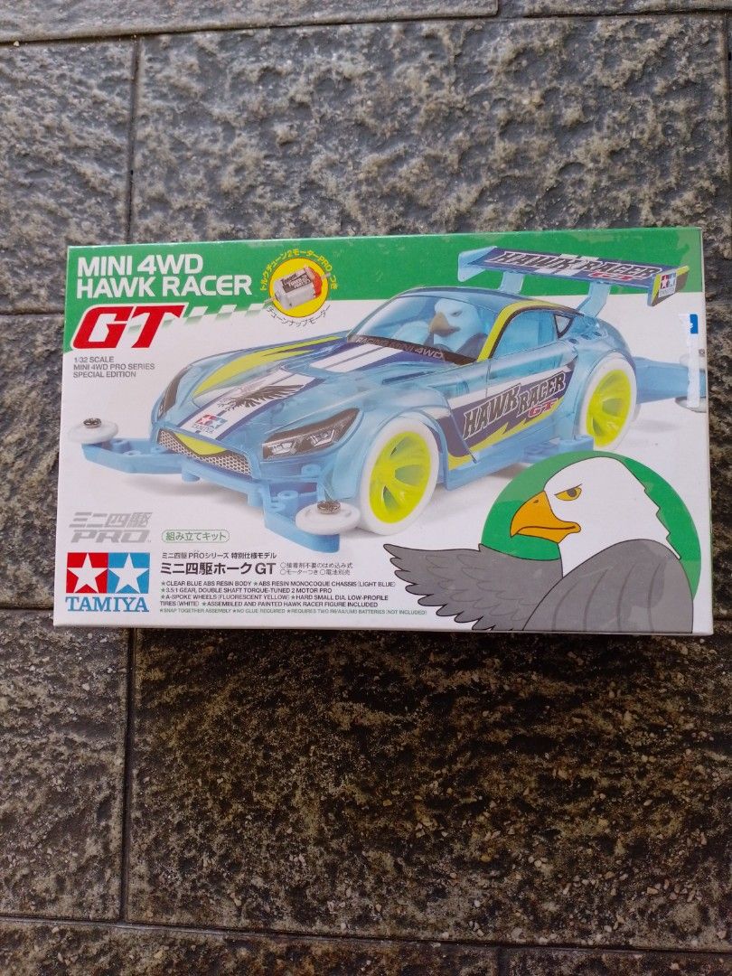 BNIB TAMIYA MINI 4WD HAWK RACER GT special edition., Hobbies & Toys ...