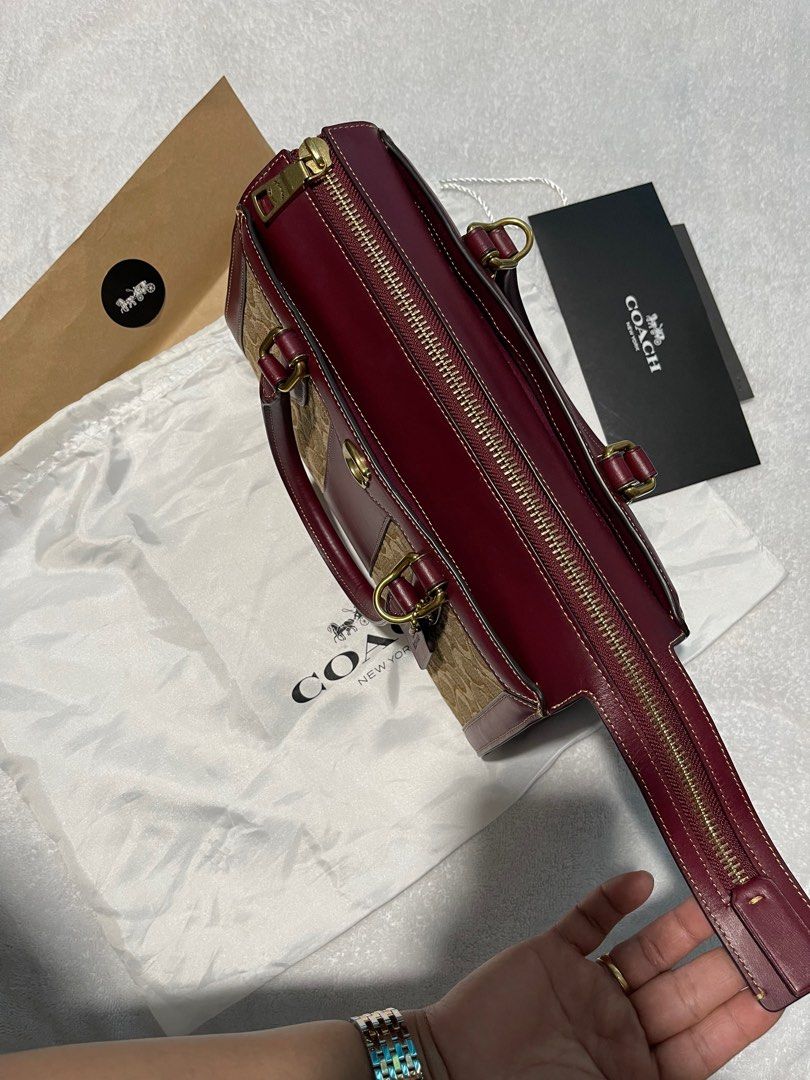 BOND BAG IN SIGNATURE JACQUARD, Luxury, Bags & Wallets on Carousell