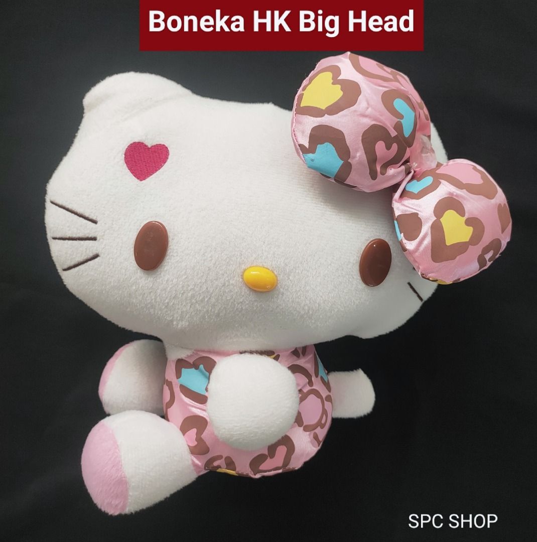 Boneka Hello Kitty Big Head / Boneka HK Big Head Ukuran Sedang, Toys & Collectibles, Mainan di ...