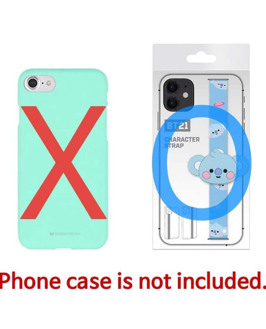 BT21 KOYA Baby Phone Strap, Mobile Phones & Gadgets, Mobile & Gadget ...