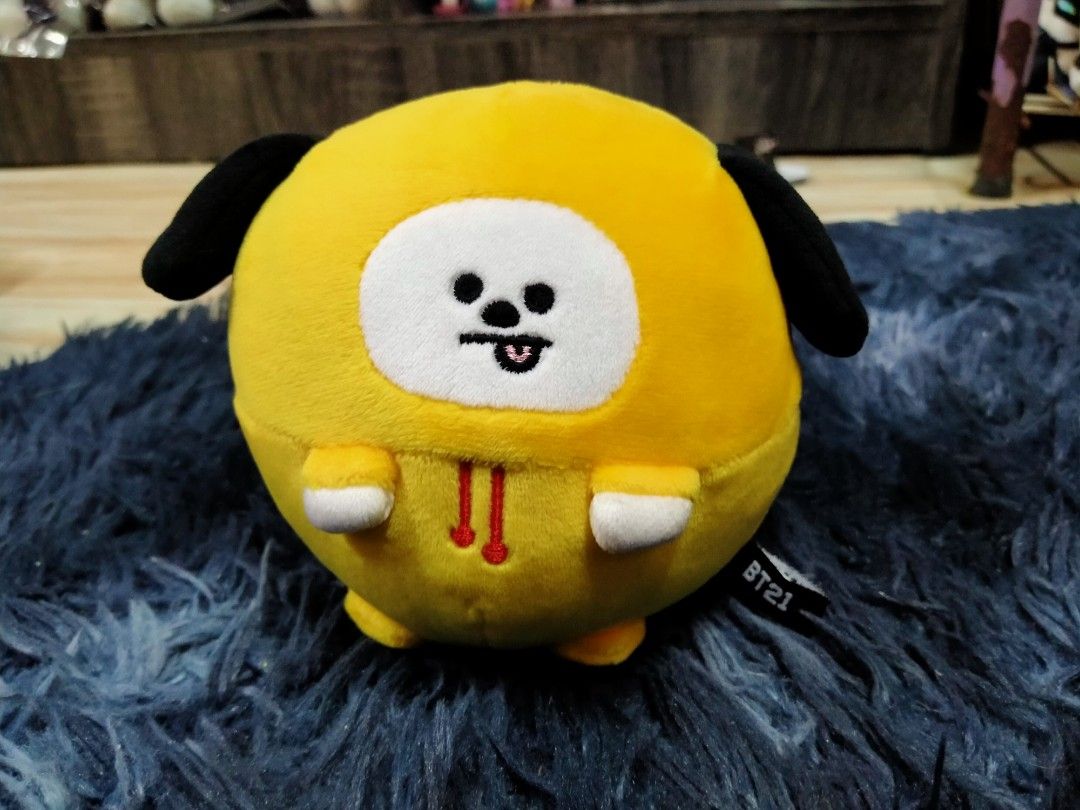 BTS BT21 Official Goods [Japan Limited] Hand Plush Toy CHIMMY BT21, Hobbies & Toys, Collectibles ...