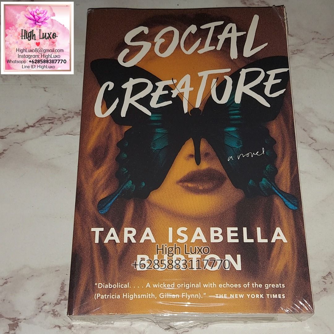 Buku Novel Social Creature English Book Impor Import English Cerita ...