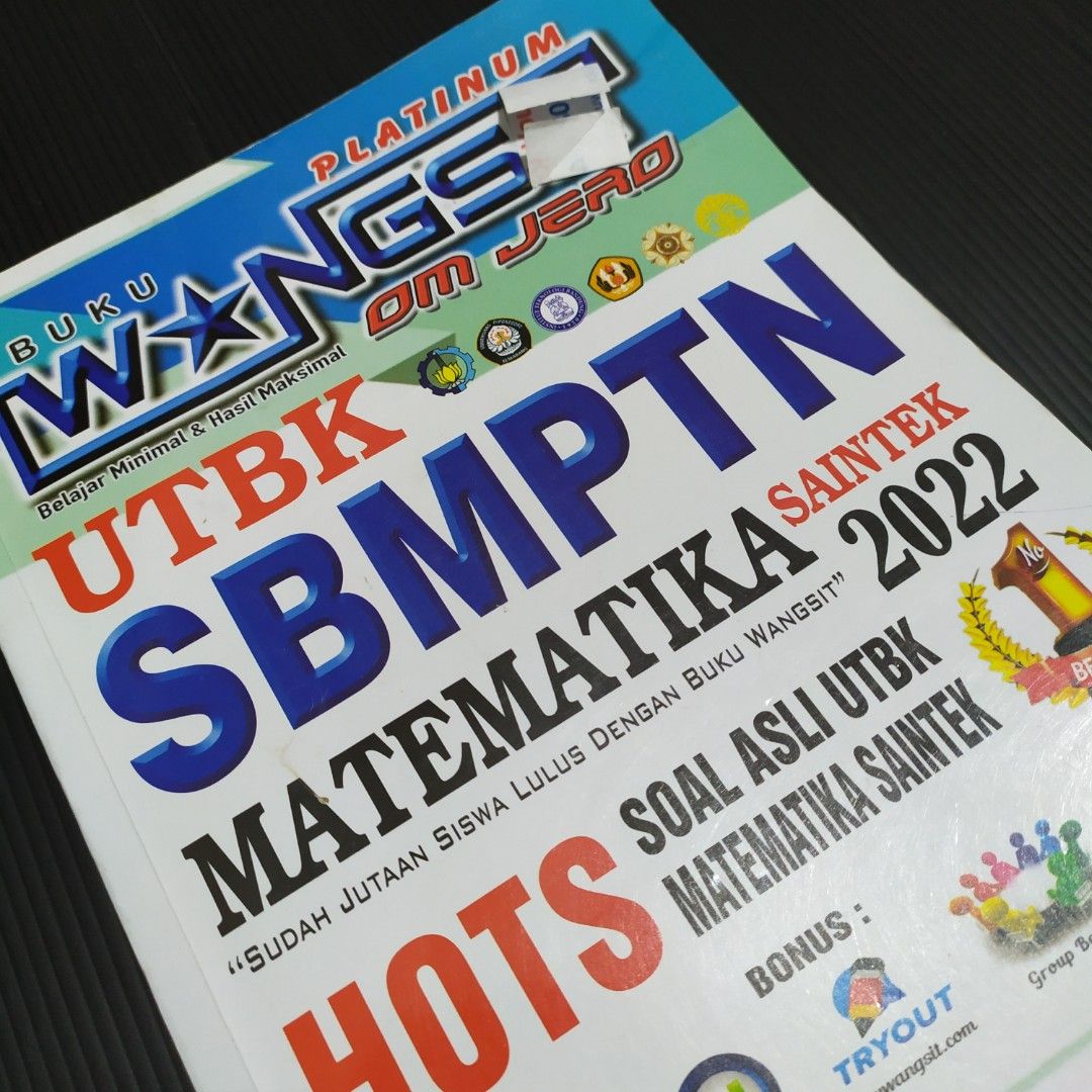 Buku Wangsit Om Jero Matematika UTBK SBMPTN SNBT 2022 on Carousell Buku Wangsit Om Jero Matematika UTBK SBMPTN SNBT 2022 on Carousell