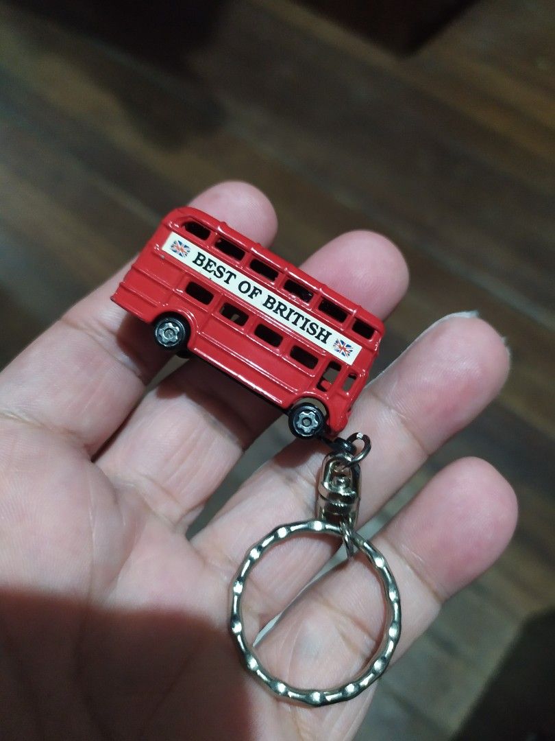 Bus diecast double decker london bus keychain, Hobbies & Toys, Toys ...