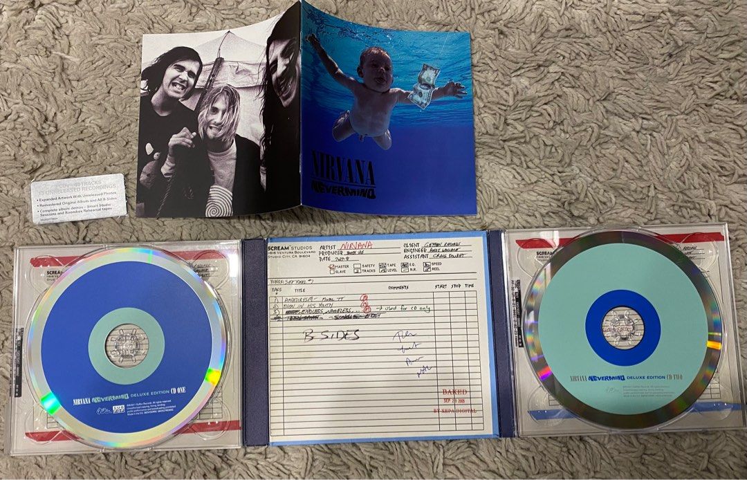 CD: Limited Edition - (Reserved) grunge, rock, 90’s : Nirvana Nevermind ...
