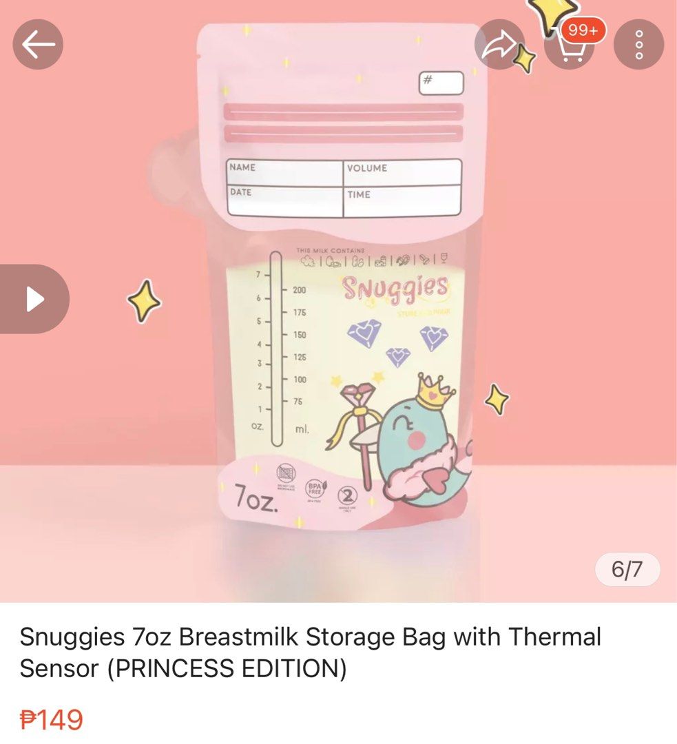 Ceres Chill Breastmilk Chiller Container, Babies & Kids, Nursing ...