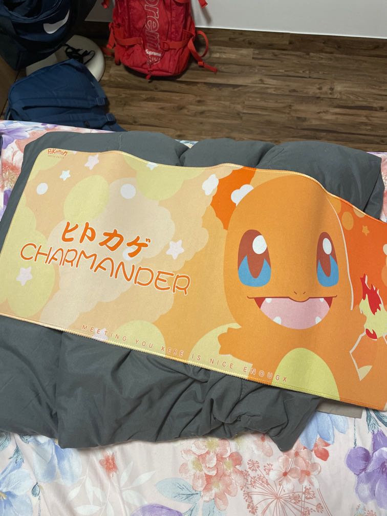 Charmander playmat, Hobbies & Toys, Toys & Games on Carousell