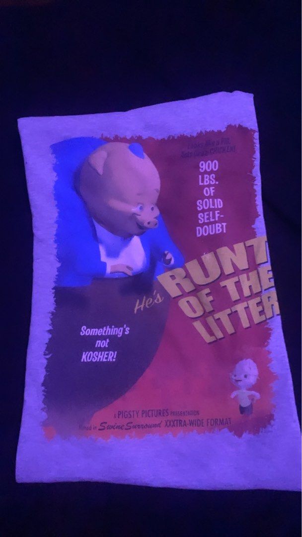 Chicken Little Movie Promo Shirt XL, Men's Fashion, Tops & Sets ...