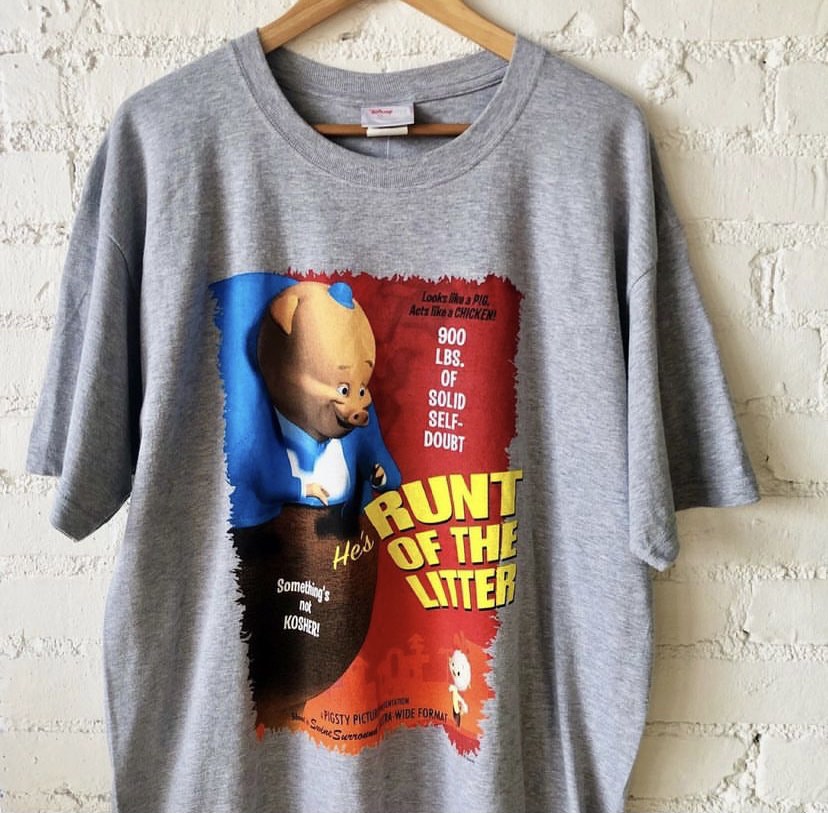 Chicken Little Movie Promo Shirt XL, Men's Fashion, Tops & Sets ...