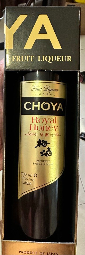 Choya royal honey, Food & Drinks, Alcoholic Beverages on Carousell