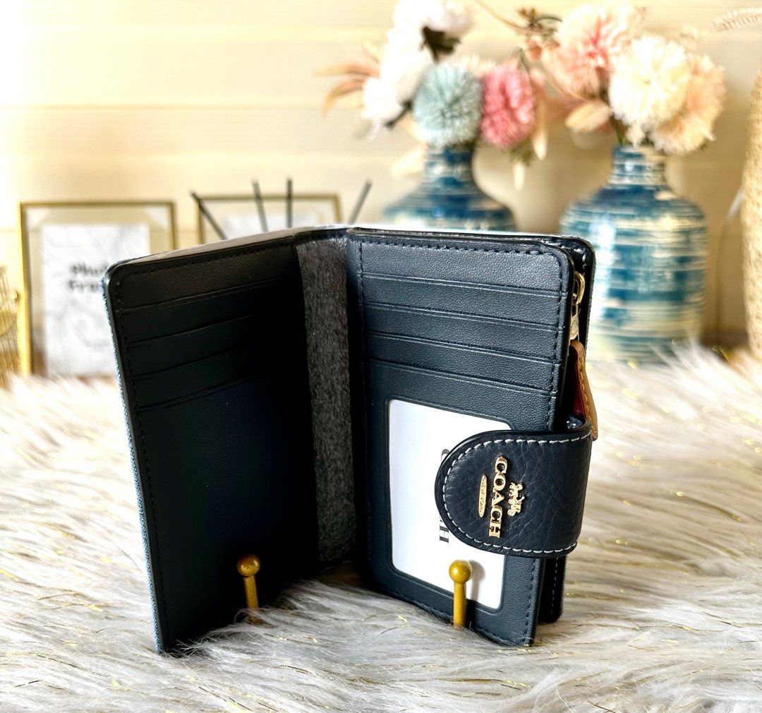 Coach Denim Wallet on Carousell