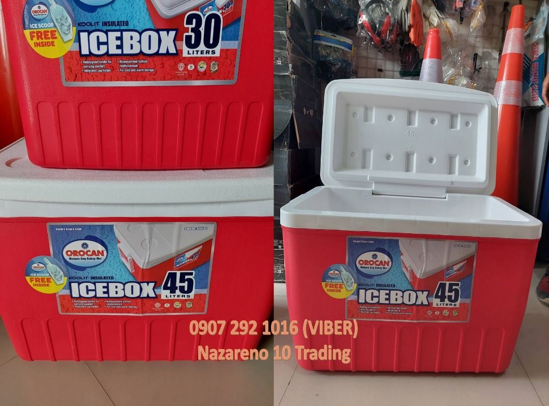 Cooler box icebox orocan 156, Furniture & Home Living, Home Improvement ...