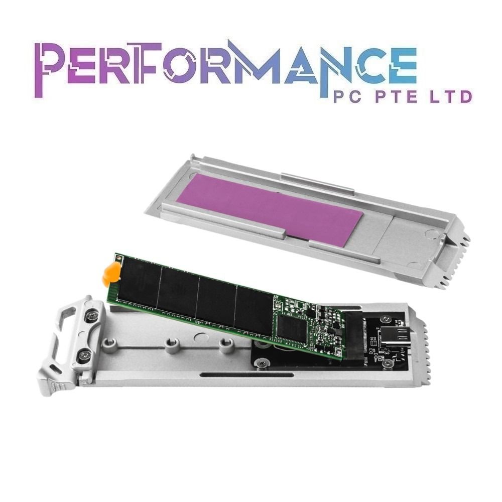 CoolerMaster Oracle Air NVME M.2 External SSD Aluminium Enclosure, Plug ...