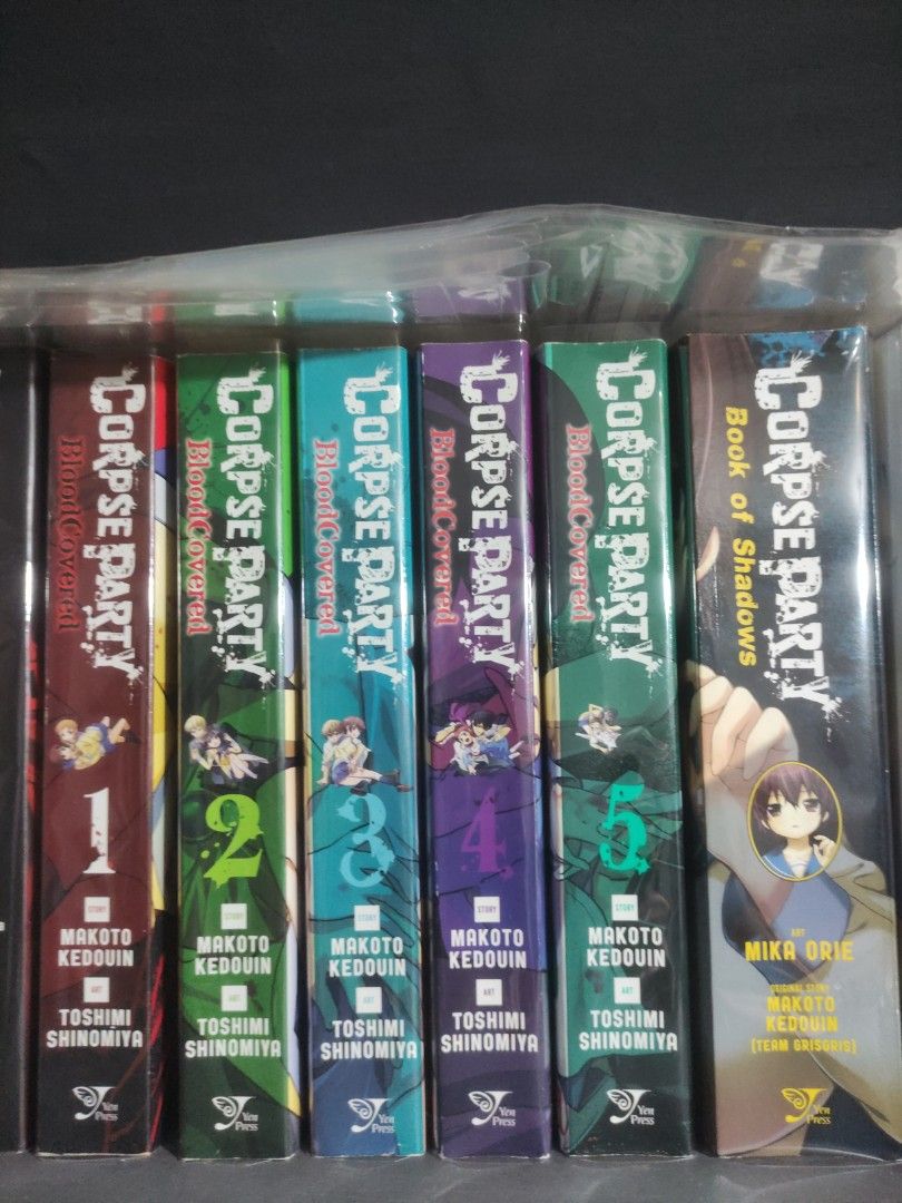 Corpse Party 1-5 + Book of Shadows (COMPLETE MANGA SET) (OOP) (YEN ...