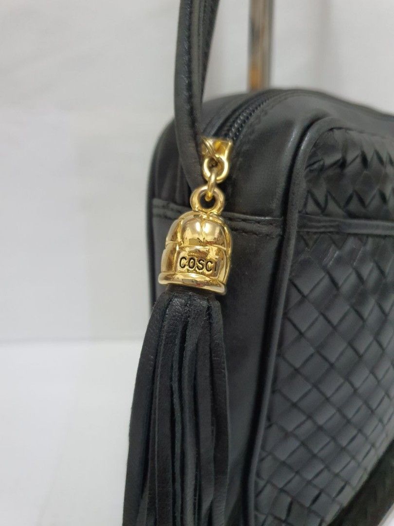 COSCI Woven Sling Bag (Handmade in Italy), Luxury, Bags & Wallets on ...