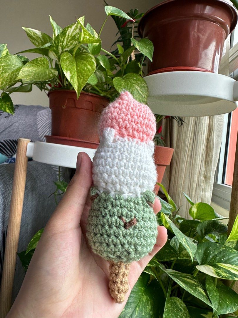 Crochet dango, Hobbies & Toys, Stationery & Craft, Handmade Craft on ...