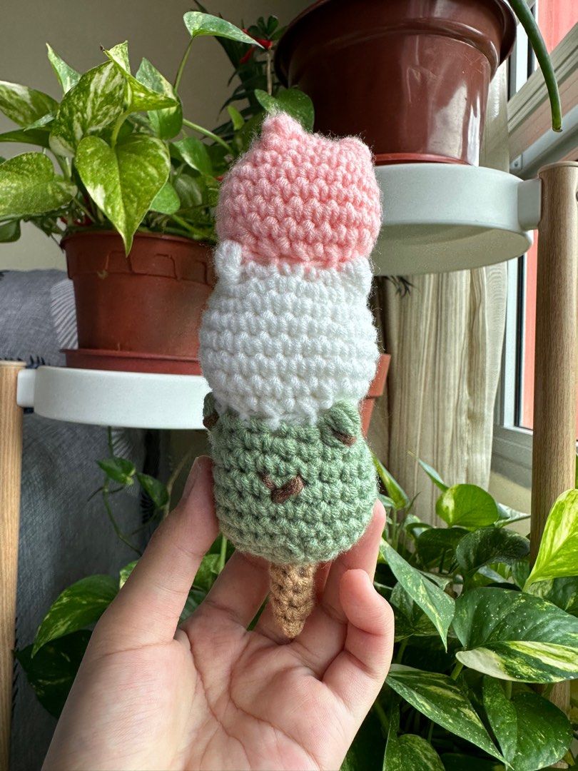 Crochet dango, Hobbies & Toys, Stationery & Craft, Handmade Craft on ...