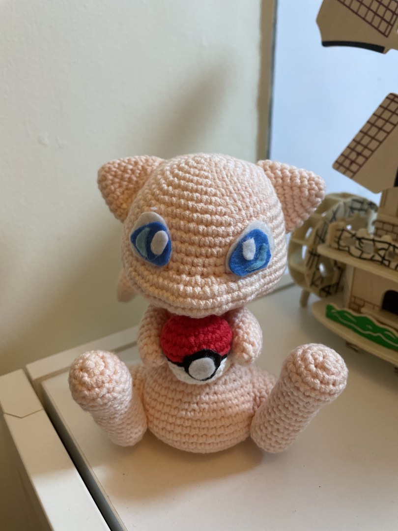 Crochet Mew, Hobbies & Toys, Stationery & Craft, Handmade Craft on ...