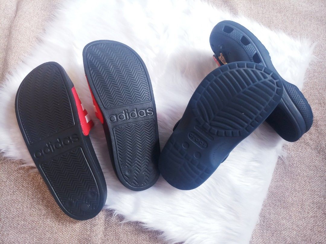 Crocs orig & adidas, Babies & Kids, Babies & Kids Fashion on Carousell