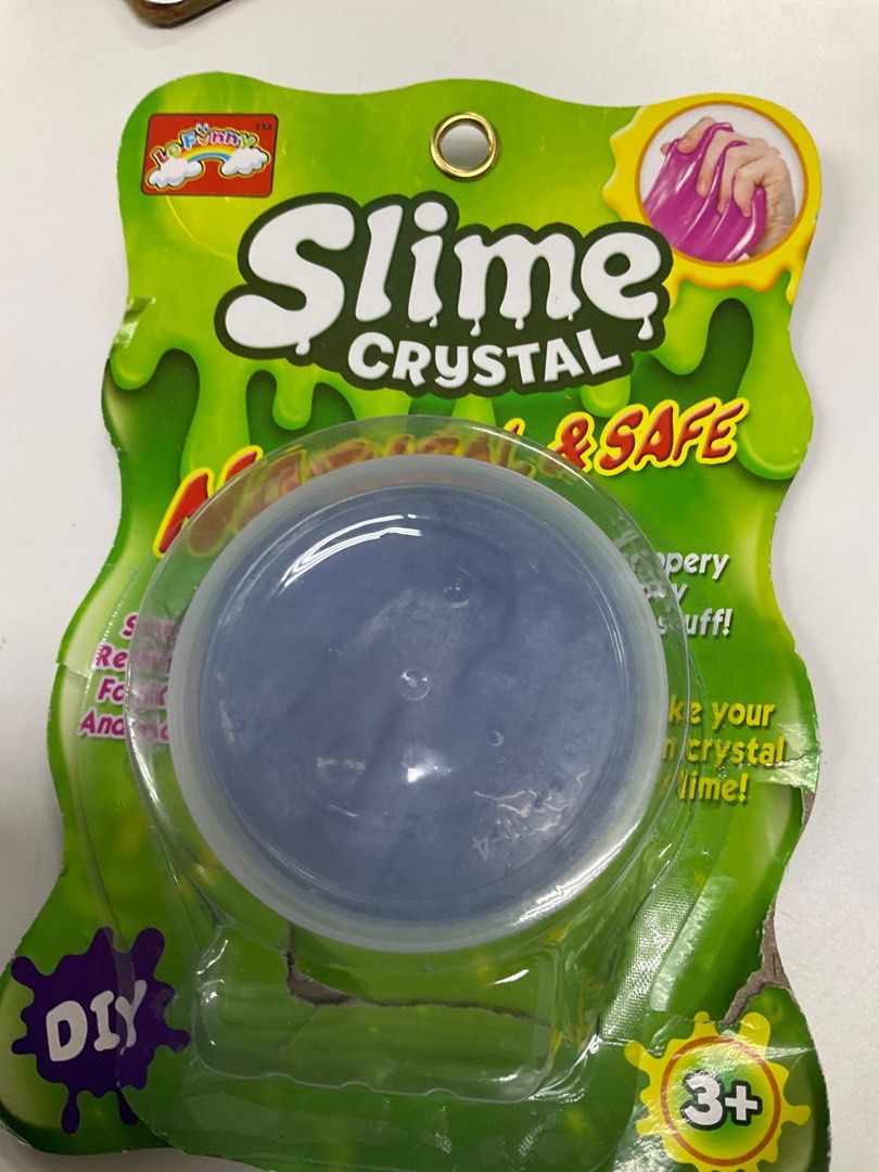 Crystal slime, Hobbies & Toys, Toys & Games on Carousell