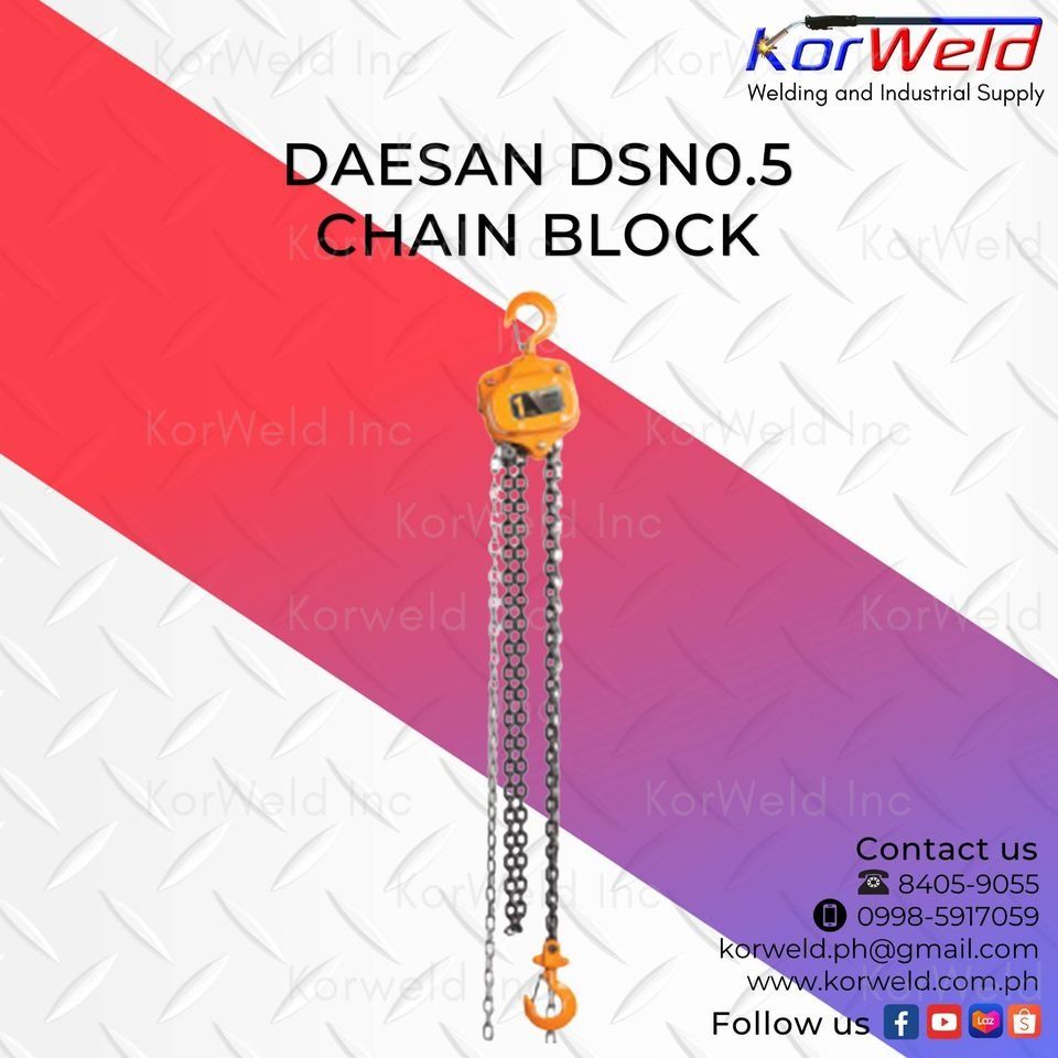 Daesan Chain Block DSN0.5, Commercial & Industrial, Construction Tools ...