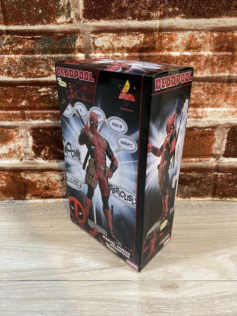 MARVEL COMICS Deadpool Luminasta Figure Sega , Hobbies & Toys, Toys ...