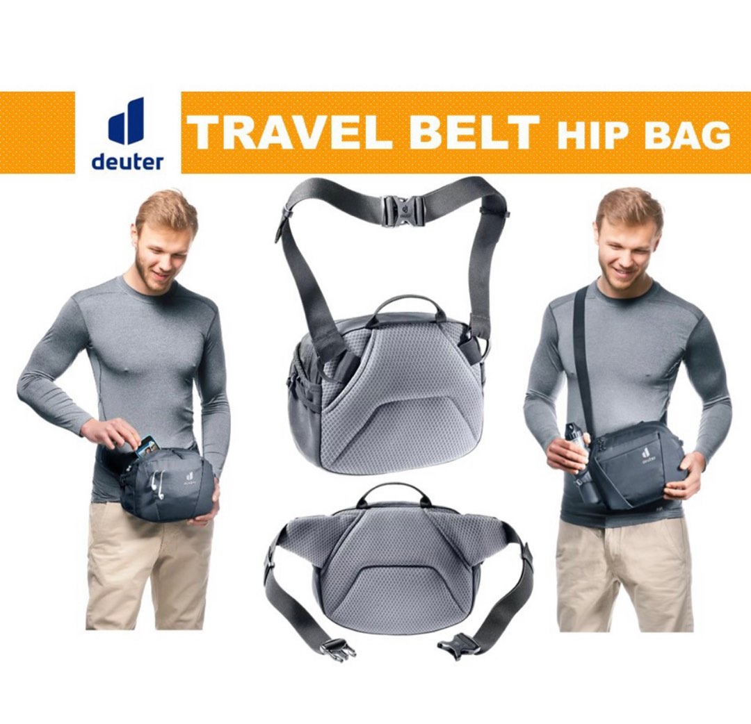 Deuter 5L Hip / Sling pouch, Men's Fashion, Bags, Sling Bags on Carousell