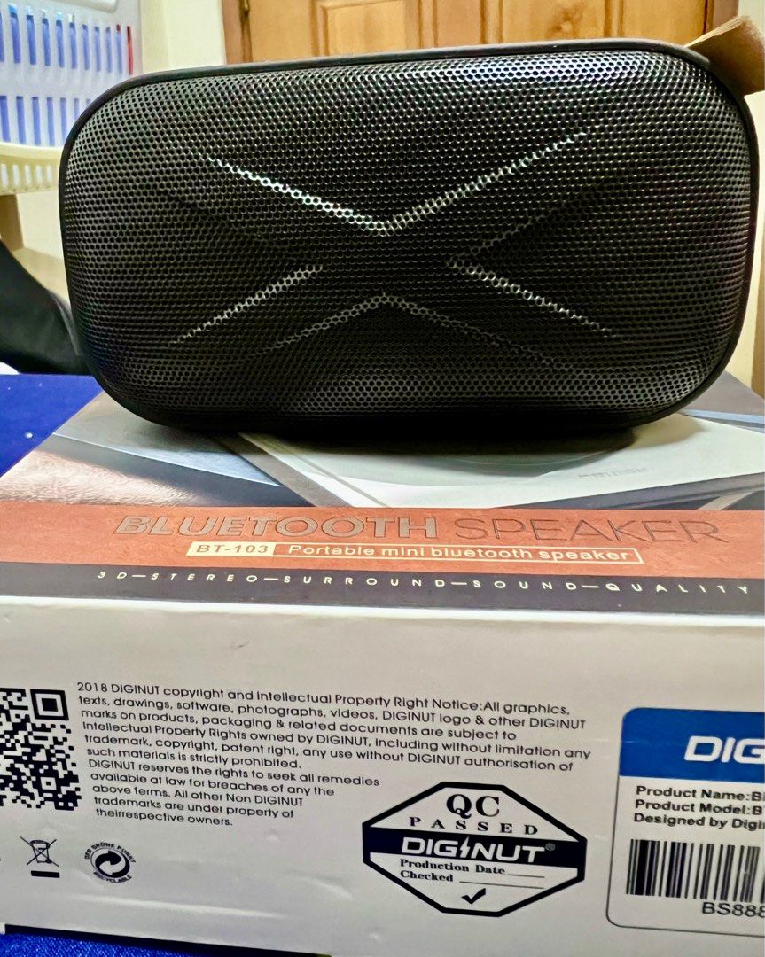 Diginut Bluetooth Speaker, Audio, Soundbars, Speakers & Amplifiers on ...
