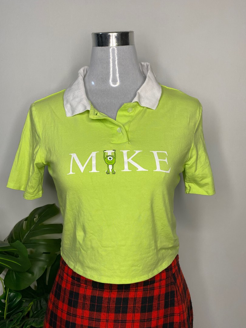 Disney Monster inc Mike Cropped top on Carousell