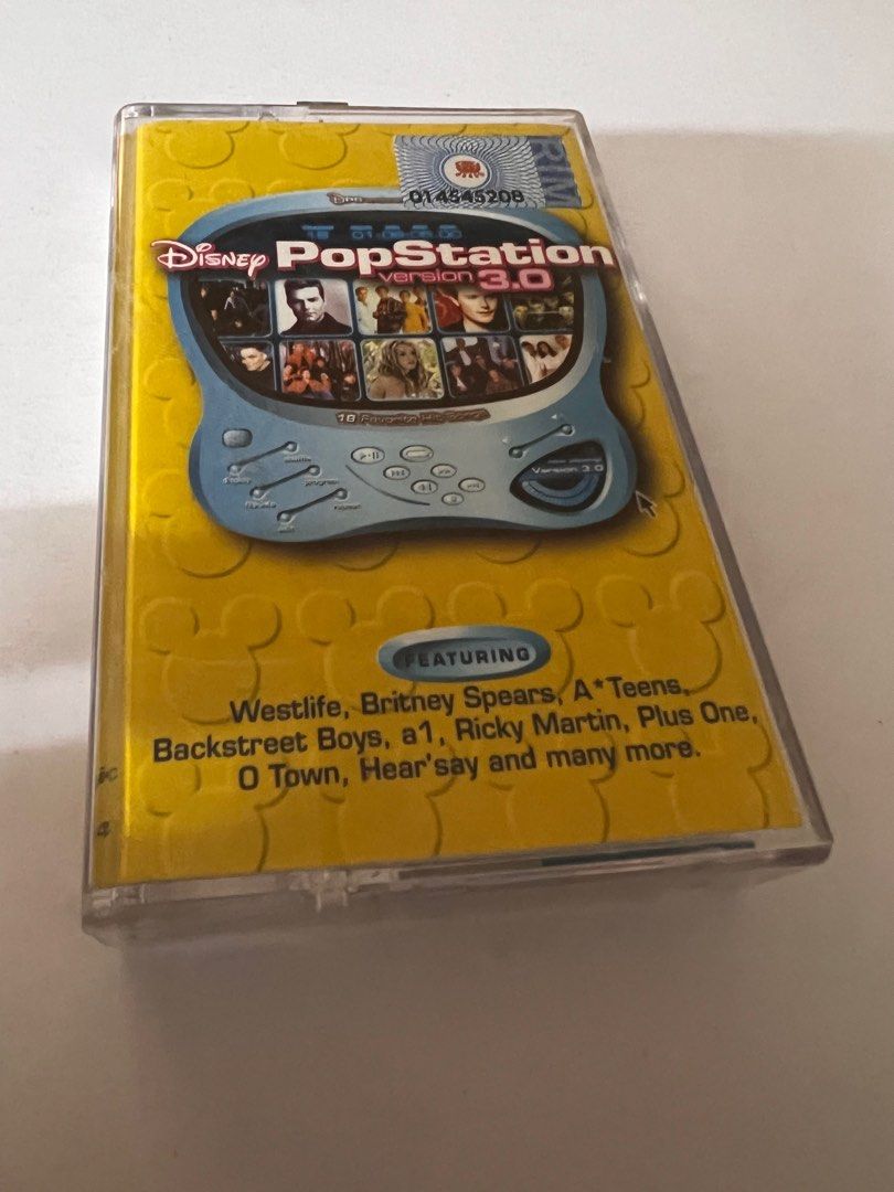 Disney Pop Station cassette westlife britney spears backstreet boys ...