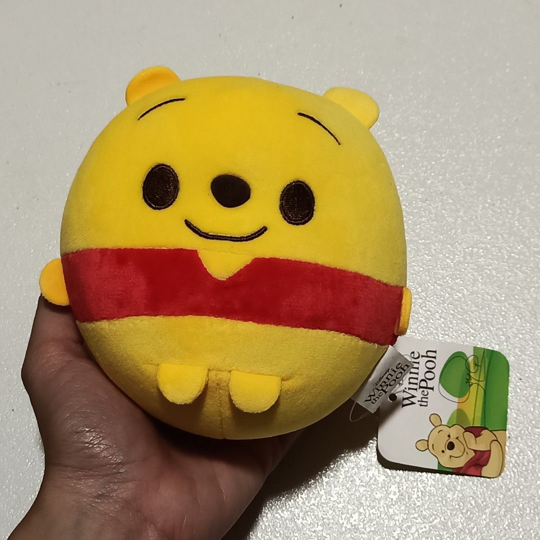 Disney Winnie the Pooh Squish Ball Plush, Hobbies & Toys, Toys & Games ...