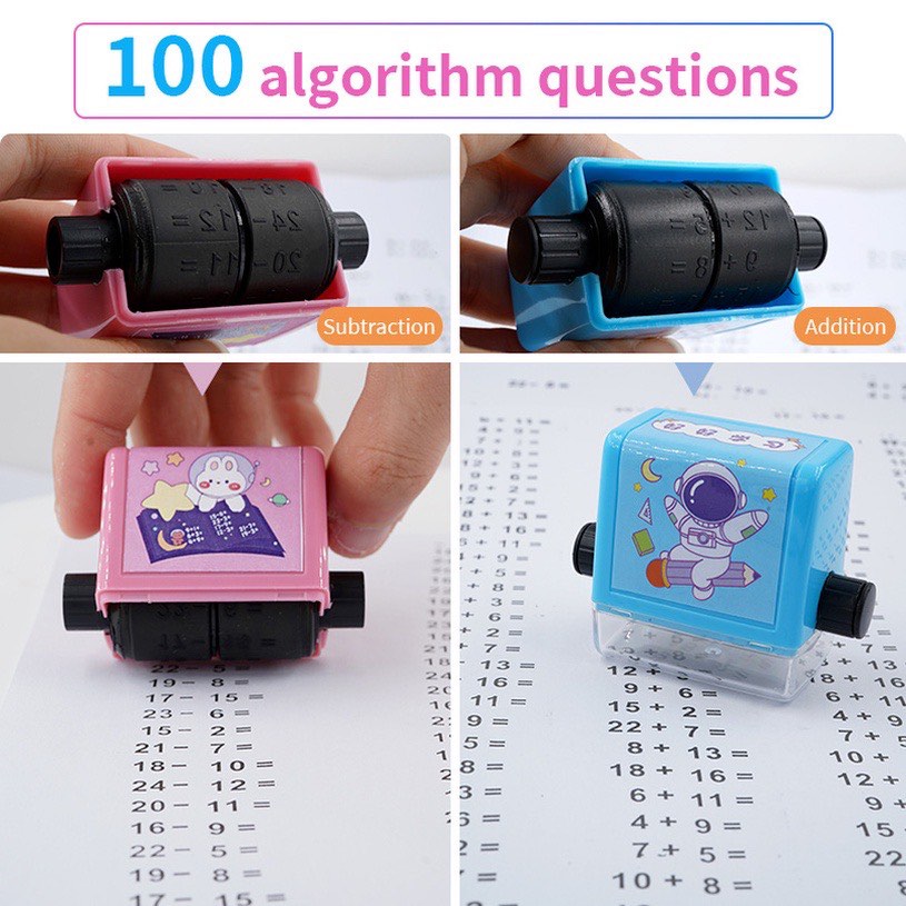 DIY Math Exercise Student Addition/subtraction/multiplication Test ...