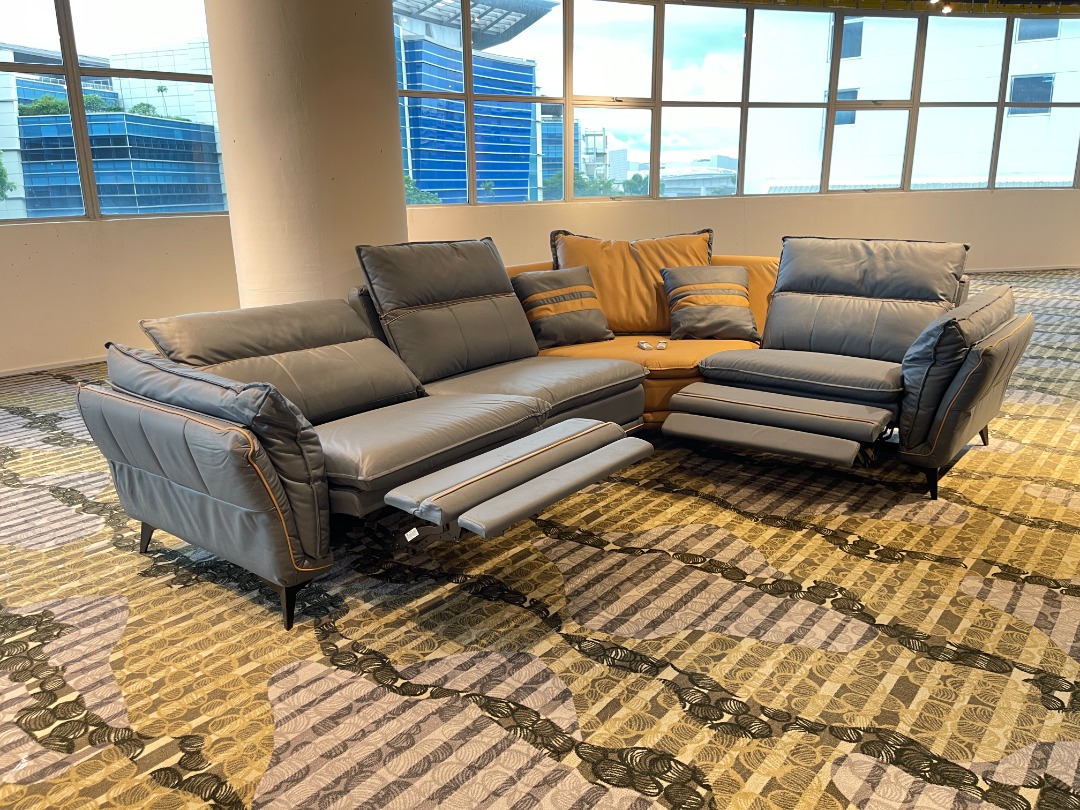 Electrical Recliner Hi-Tech Fabric Corner Sofa, Furniture & Home Living, Furniture, Sofas on ...