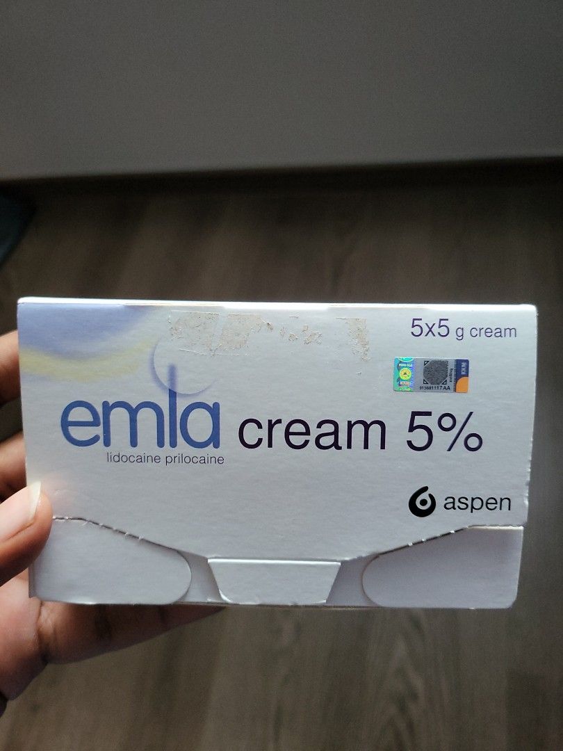 EMLA CREAM, Health & Nutrition, Medical Supplies & Tools on Carousell