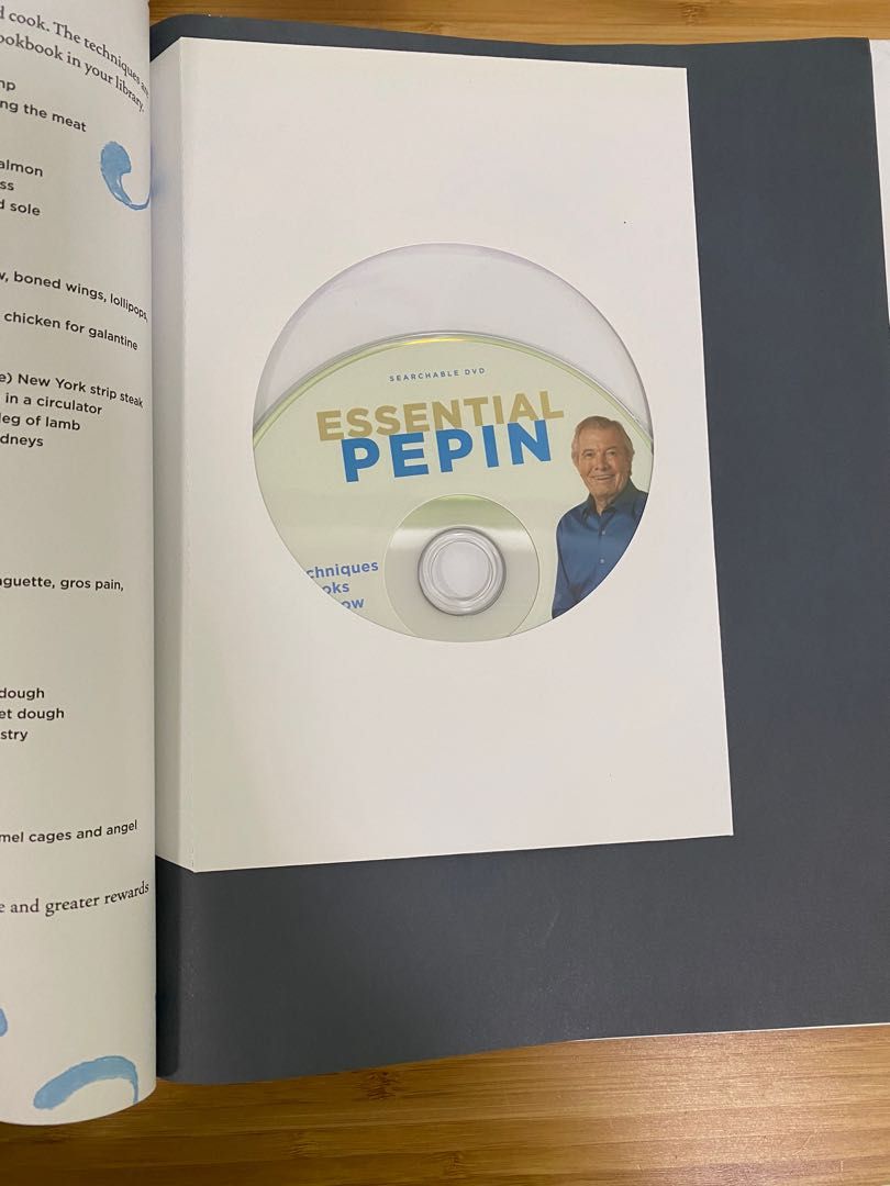 Essential Pepin cookbook, Hobbies & Toys, Books & Magazines, Fiction ...