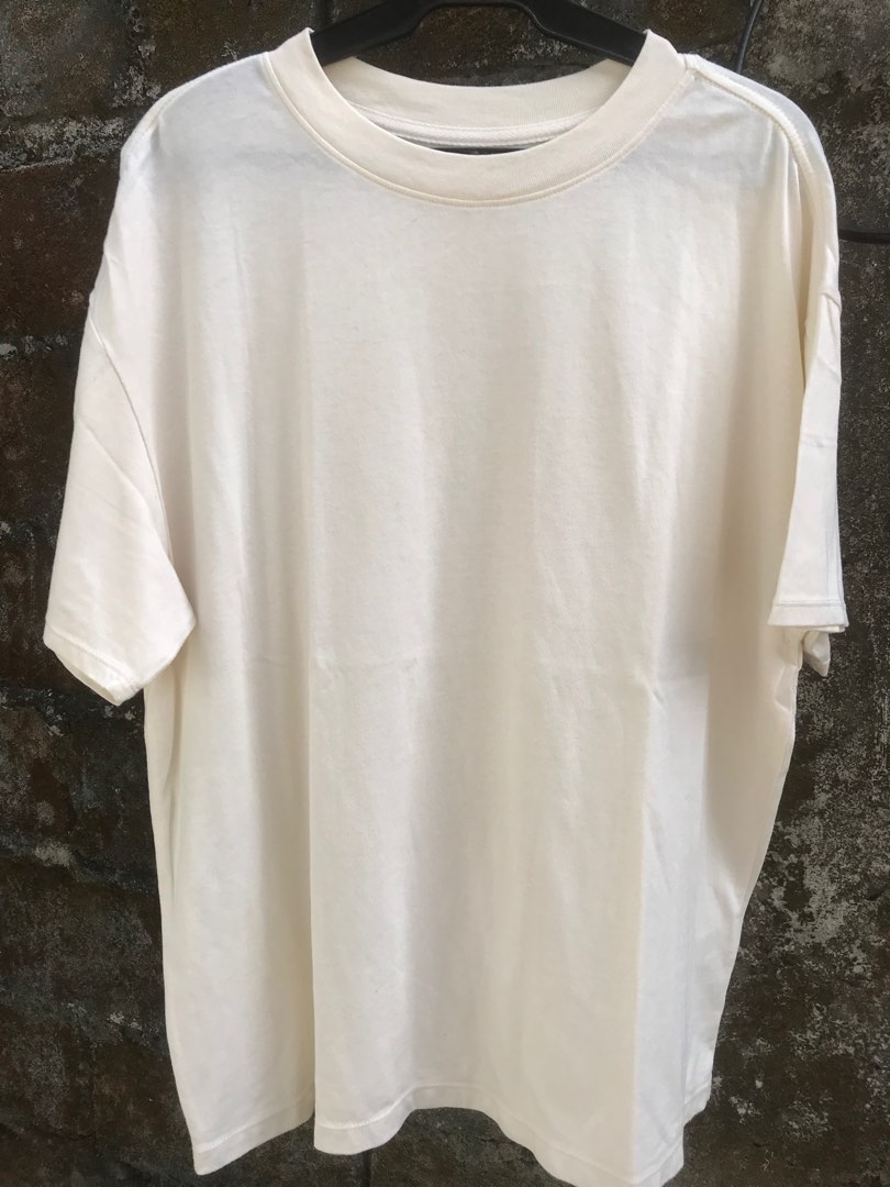 Essentials Boxy plain Tshirt, Men's Fashion, Tops & Sets, Tshirts ...