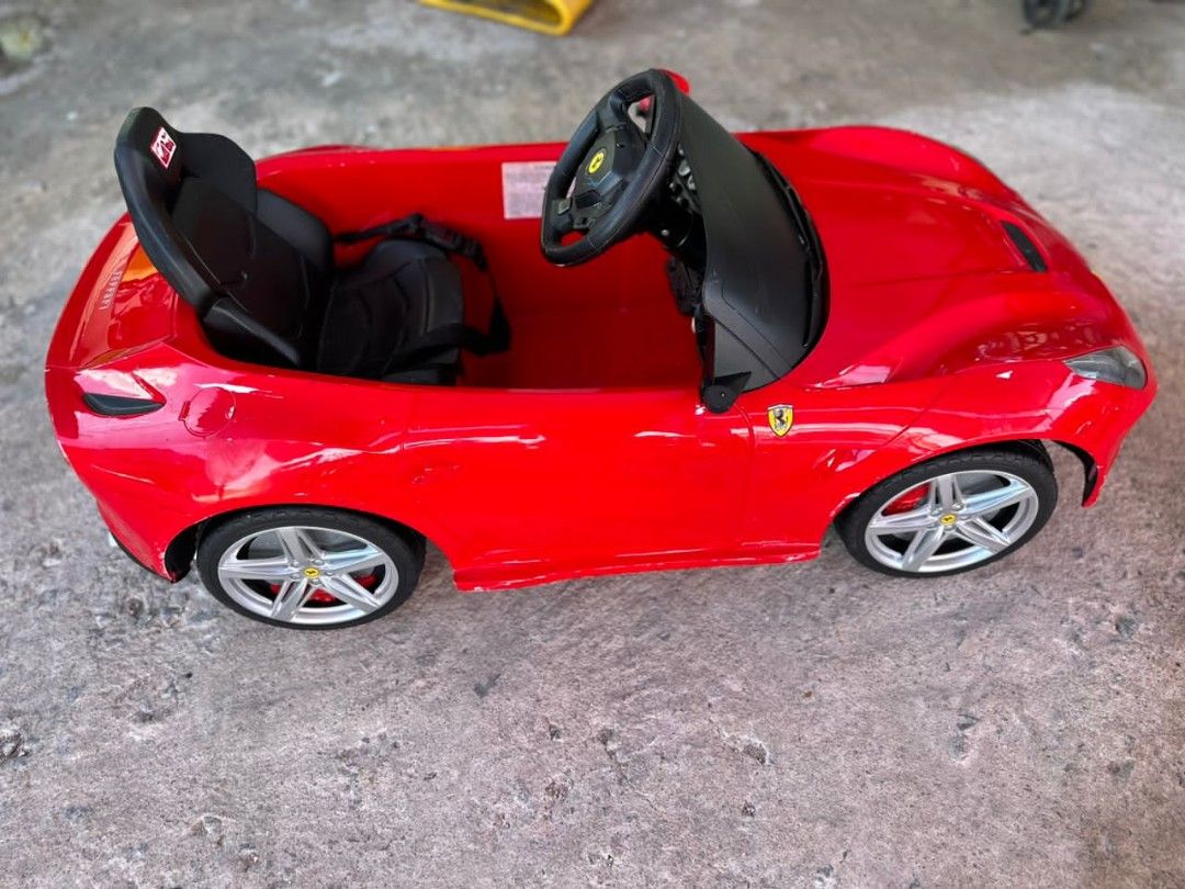 Ferrari Kids Ride On, Hobbies & Toys, Toys & Games on Carousell