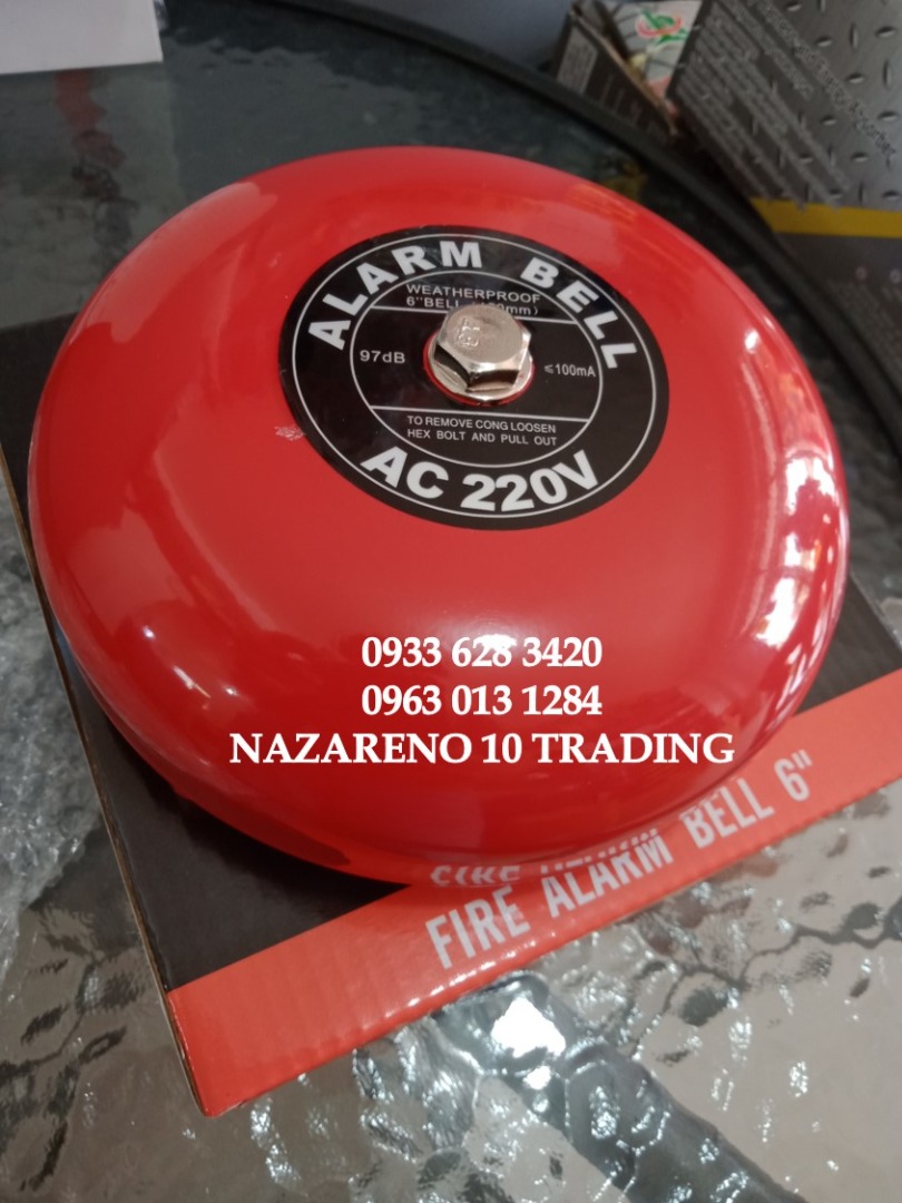 Fire Alarm Bell Emergency Evacuation Security Alarm Bell, Commercial ...