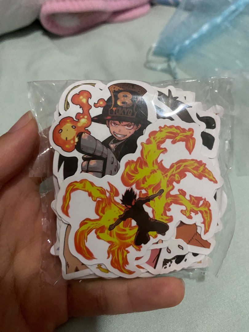 fire force stickers, Hobbies & Toys, Stationery & Craft, Art & Prints ...