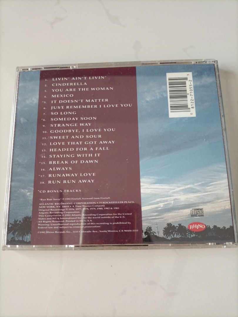 Firefall - Greatest Hits, Hobbies & Toys, Music & Media, CDs & DVDs on ...