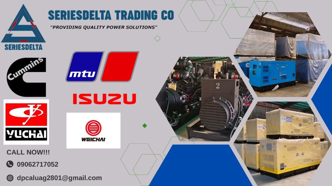 FOR SALE GENERATOR SET AND ATS!!!!, Commercial & Industrial ...