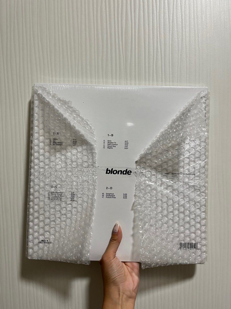 Frank Ocean - Blonde (2022 OFFICIAL repress), Hobbies & Toys, Music ...