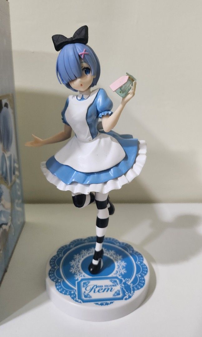 FuRyu Re:Zero Rem In Wonderland Figure, Hobbies & Toys, Toys & Games on ...