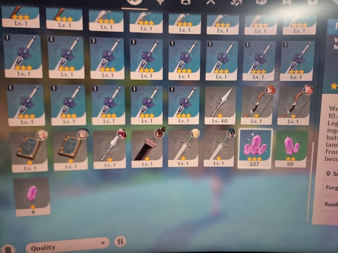 Genshin Impact Account AR35, Video Gaming, Gaming Accessories, In-Game ...